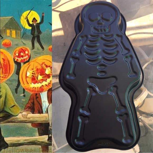 Halloween | Kitchen | Halloween Skeleton Bake Wear Or Jello Party Pan ...